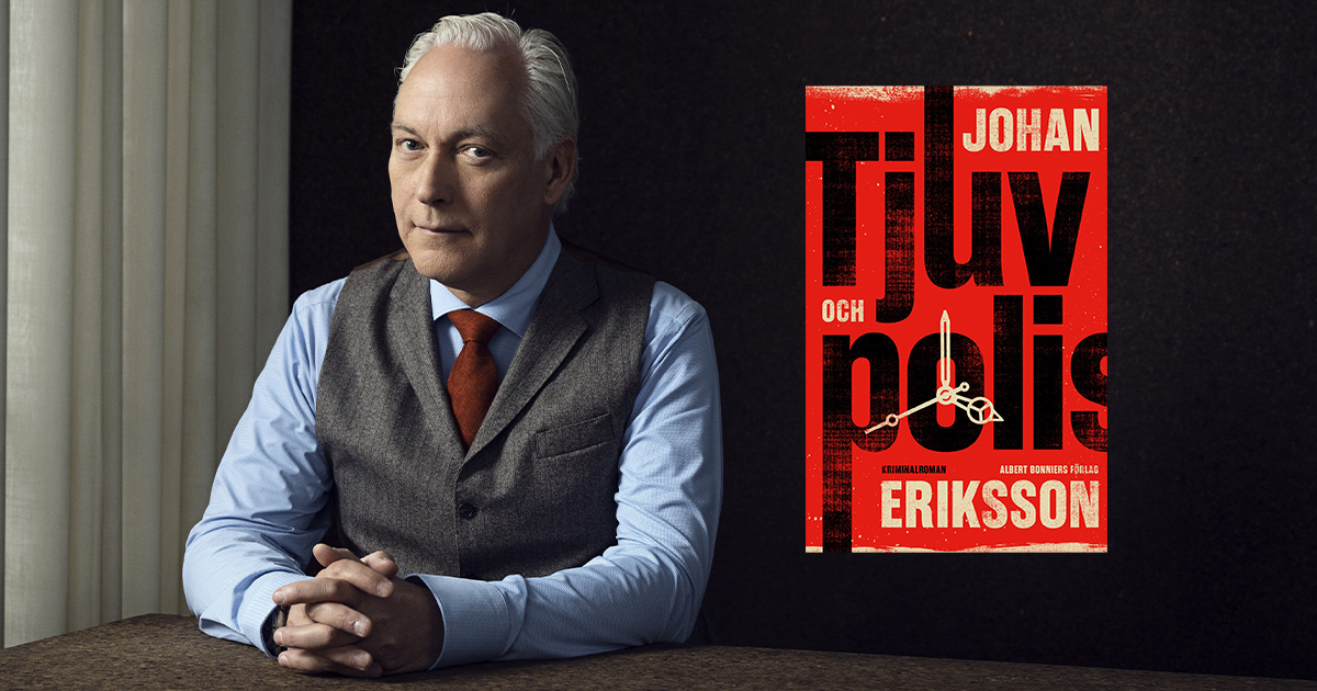 Johan Eriksson: "Tjuv och polis är en ovanlig kriminalroman i den bemärkelsen att det inte ...